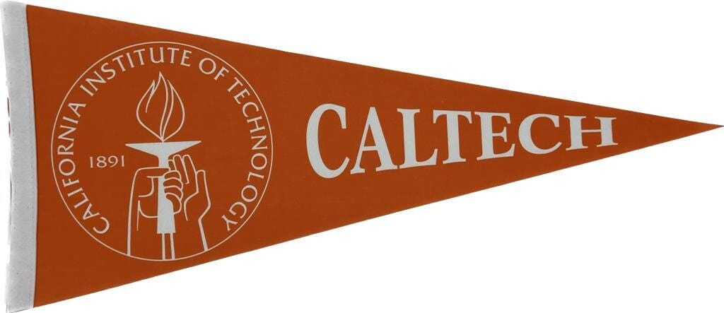 CALTECH california institute technology University pennants vaantje vl