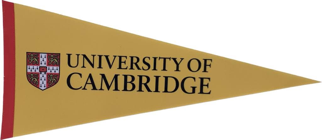 Cambridge University pennants uk uni vaantje vlaggetje cambridge flag